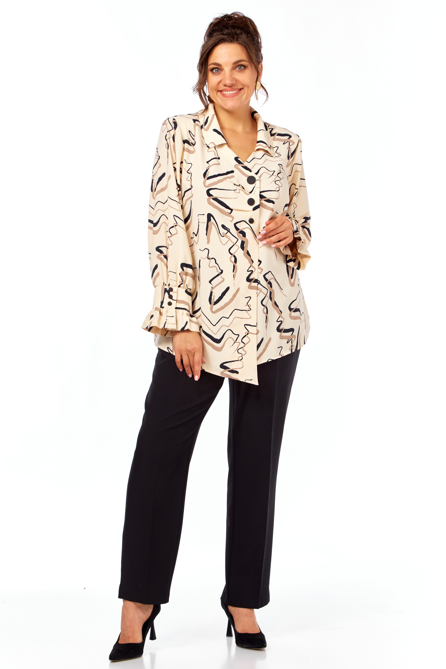 Костюм брючный 2398 Элль-стиль купить - 3% скидка | в наличии